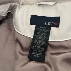 Vintage | Jackets & Coats | Vintage Utex Down Feather Beige Puffer ...